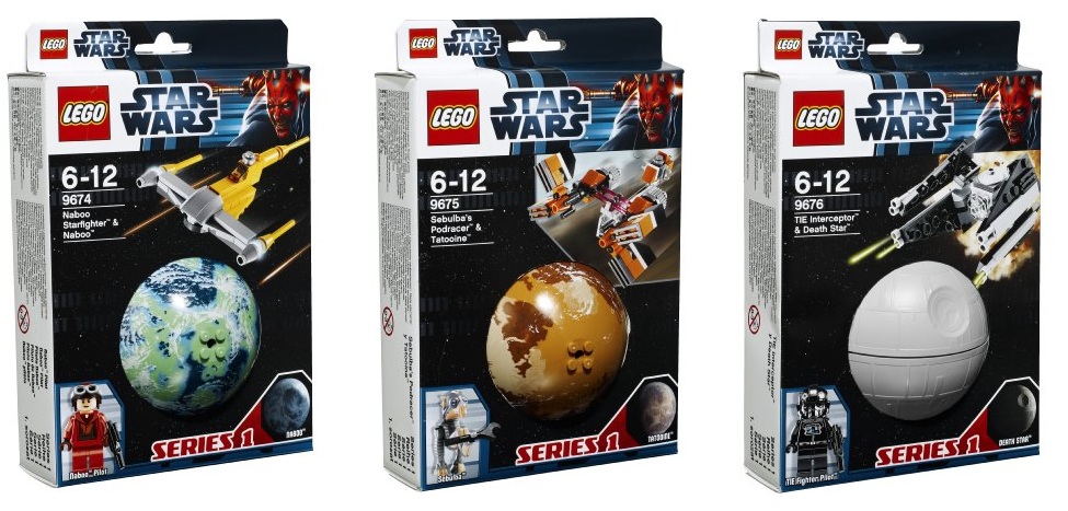 LEGO Star Wars Planet Sets 9674 9675 9676 Pictures - Toys N Bricks