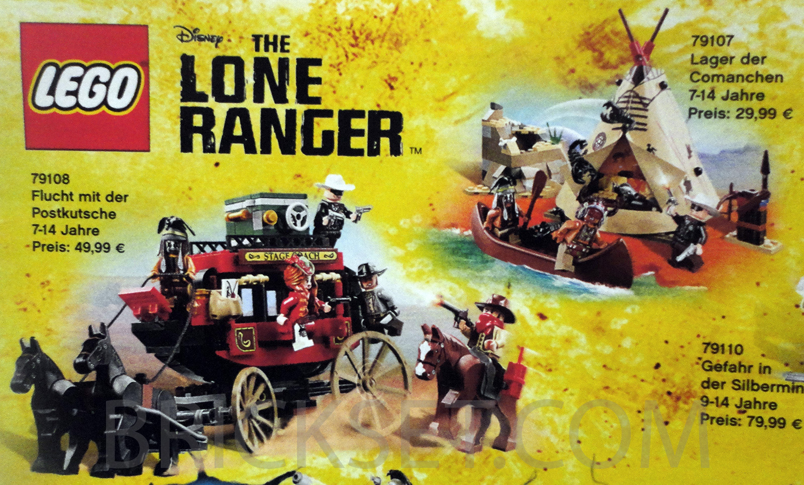 LEGO Lone Ranger Sets First Look - Toys N Bricks
