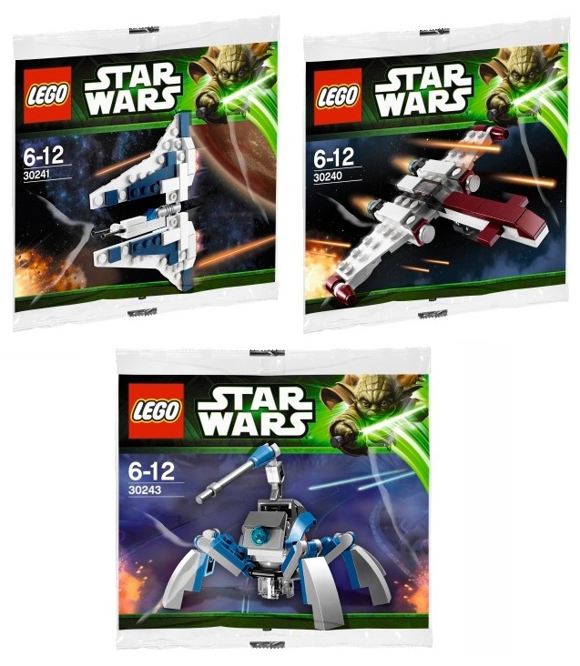 LEGO Star Wars 2013 Polybags (30240 30241 30242 30243) – Toys N Bricks