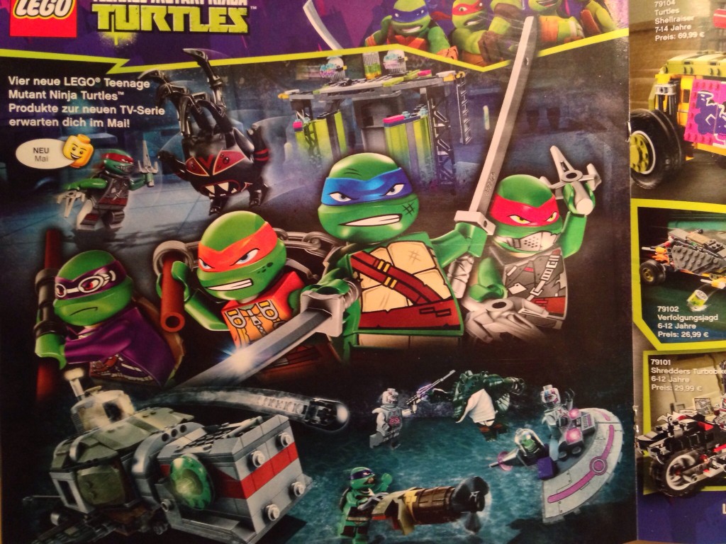 TMNT LEGO 2014 Pictures - Toys N Bricks