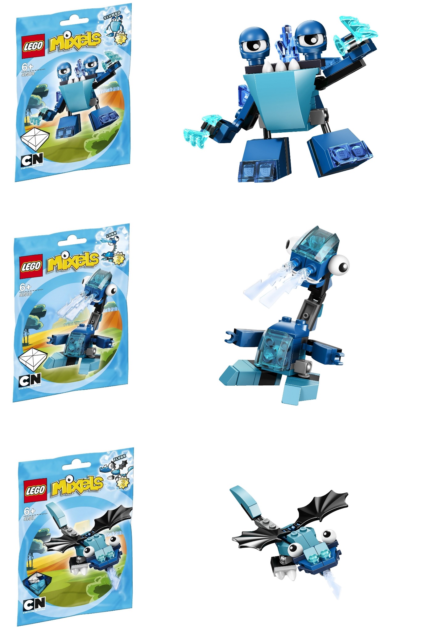 LEGO Mixels Series 2 Images (41509 41510 41511 41512 41513 41514 41515 ...