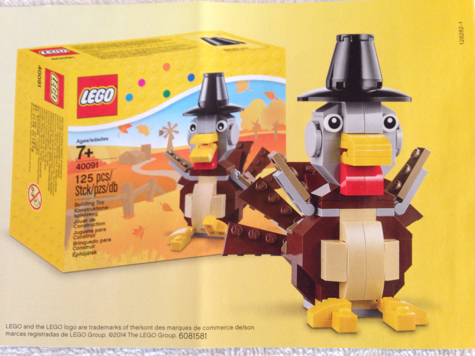 2014 LEGO Thanksgiving & Halloween set (40091 40090) - Toys N Bricks
