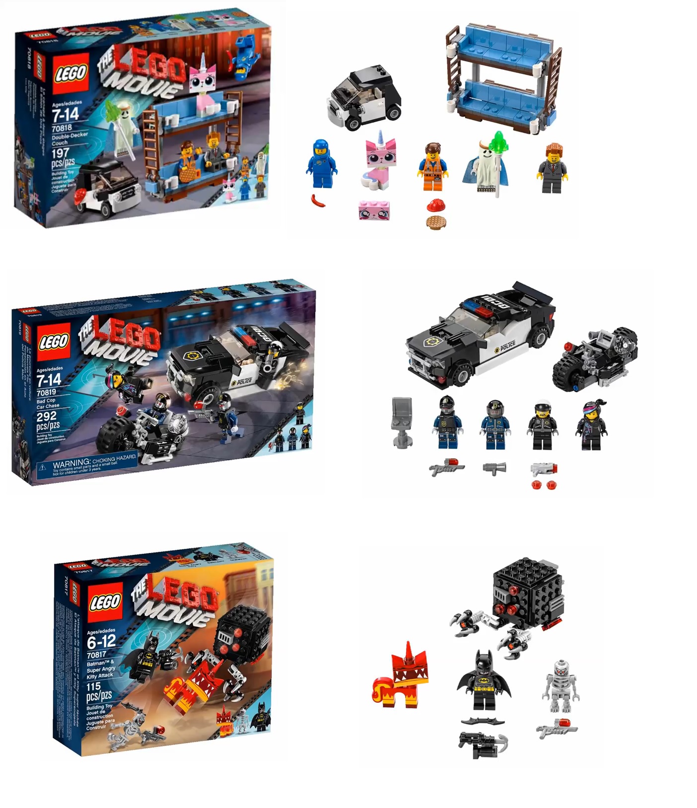 2015 LEGO Movie Set Pictures: 70817 70818 70819 - Toys N Bricks