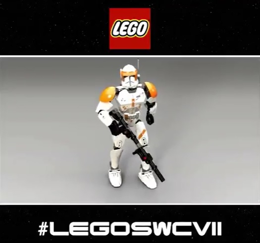 Buildable LEGO Star Wars Jango Fett & Commander Cody Constraction Figures