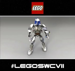 Buildable LEGO Star Wars Jango Fett & Commander Cody Constraction Figures