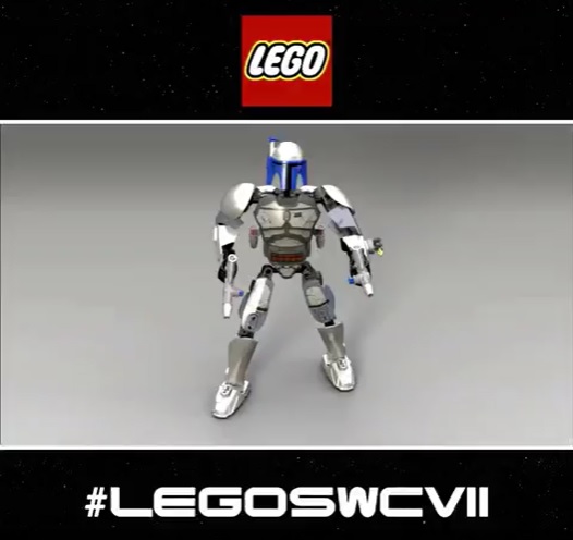 Buildable LEGO Star Wars Jango Fett & Commander Cody Constraction Figures