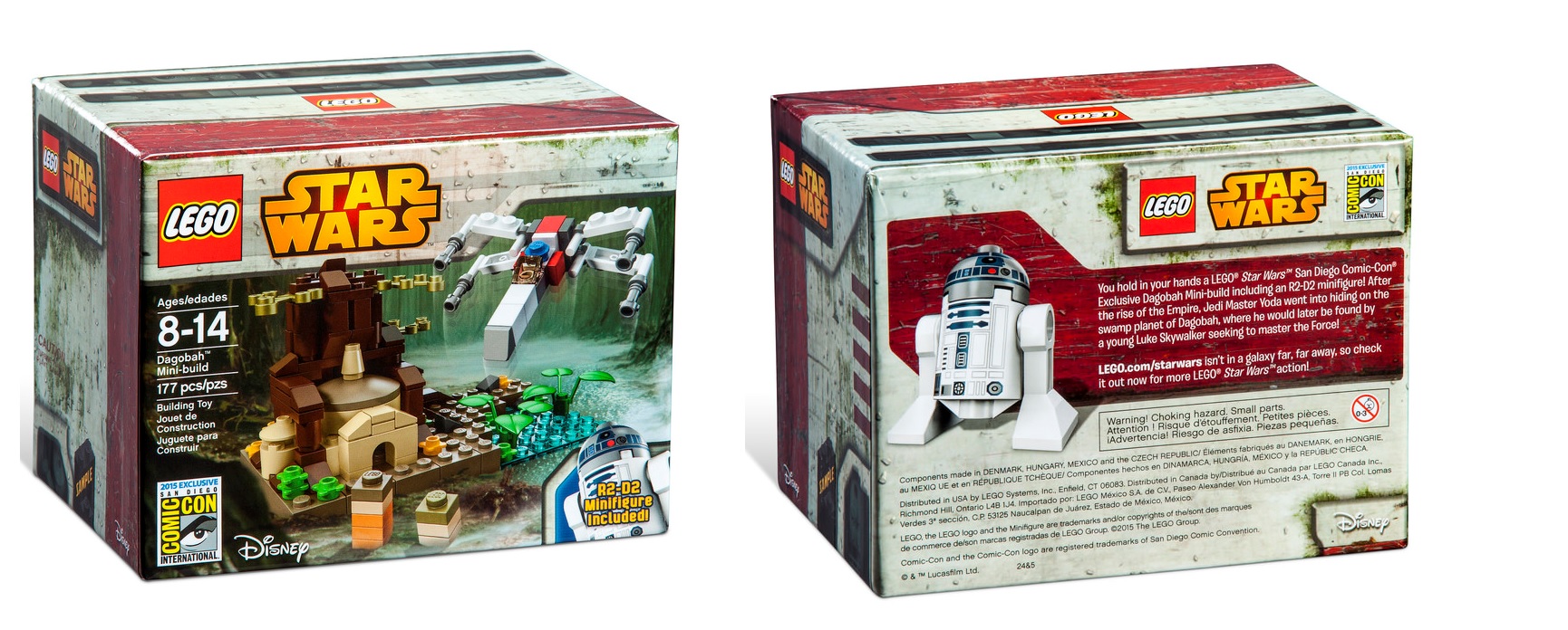 2015 SDCC Exclusive LEGO Sets Official Box Art Images - Toys N Bricks