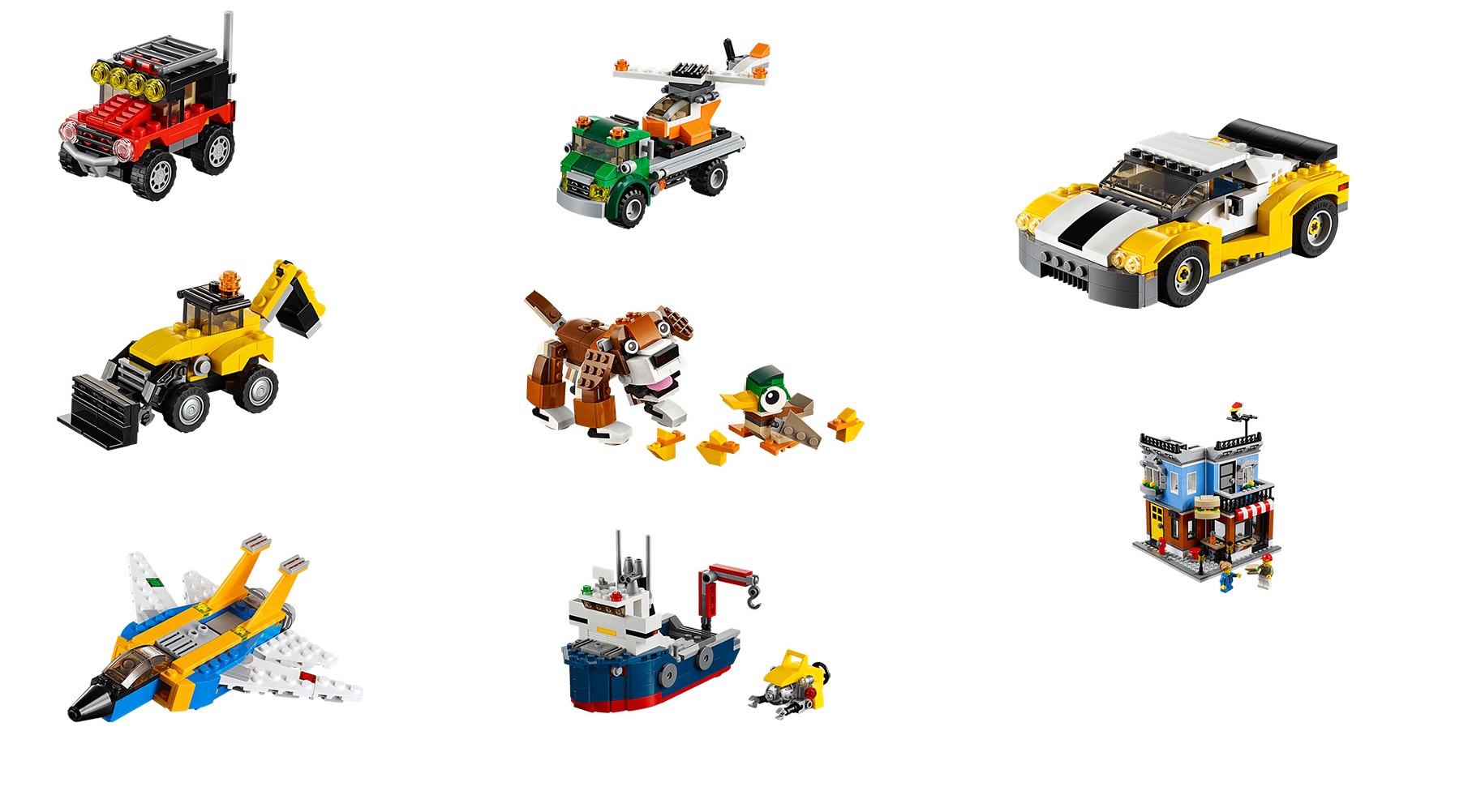 2016 LEGO Technic, Creator & Seasonal Sets