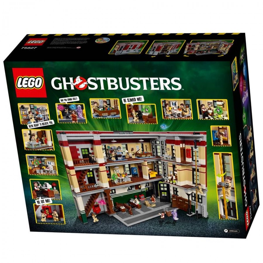 LEGO 75827 Firehouse Headquarters Ghostbusters Official Press Release
