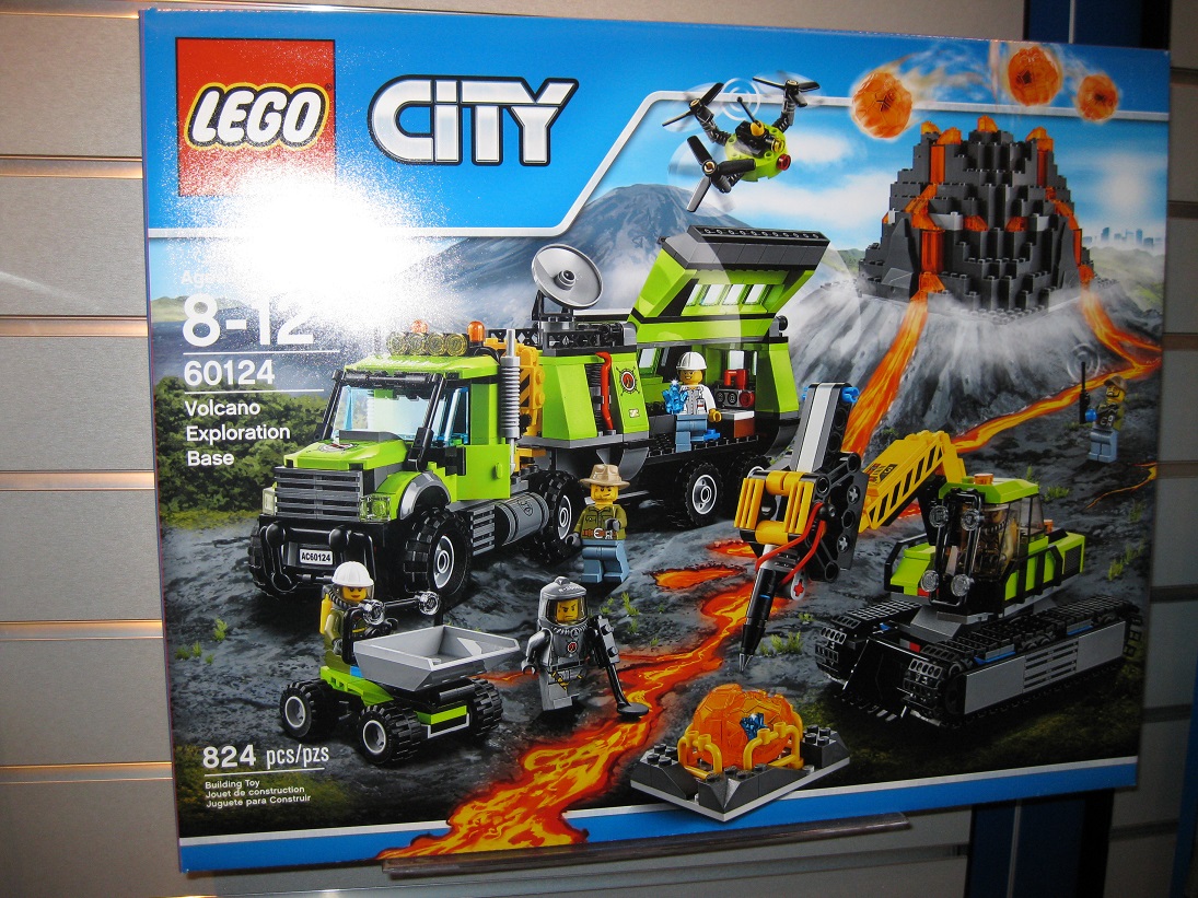 2016 Summer LEGO City Volcano Sets (60120 60121 60122 60123 60124 ...