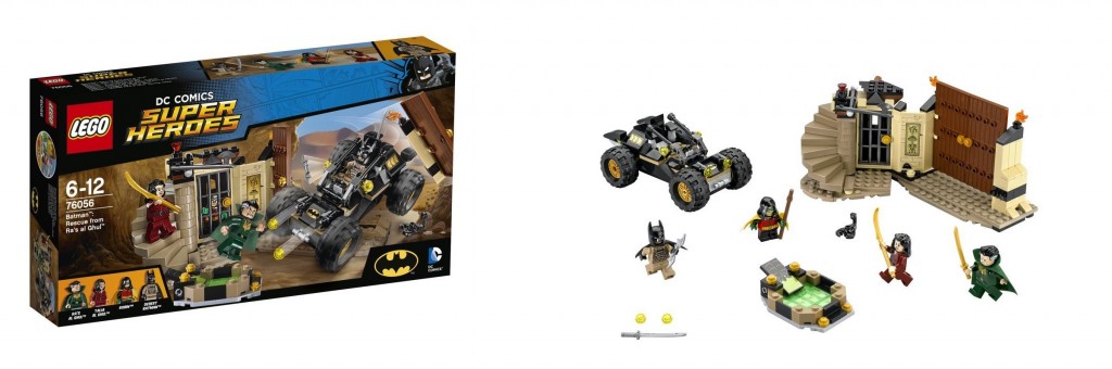 LEGO 76065 Batman Rescue from Ra's al Ghul & 70596 Ninjago Samurai X Wave