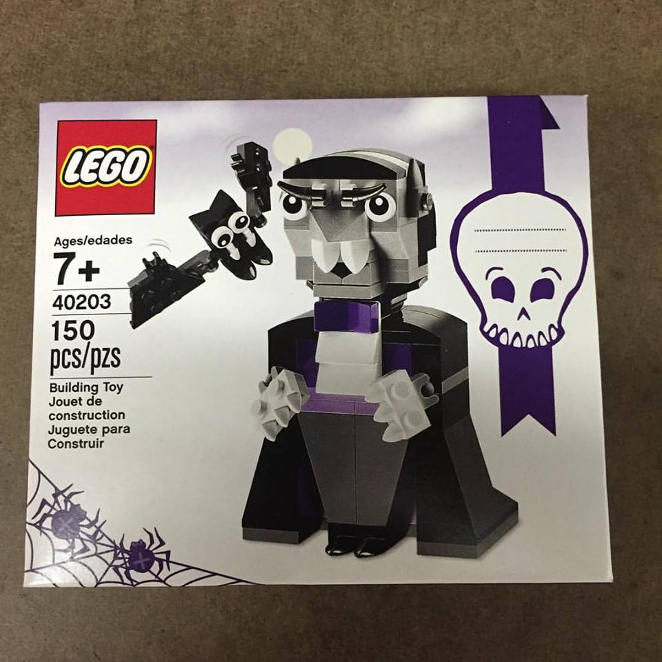 2016 LEGO Halloween Sets: 40204 Witch and 40203 Vampire and Bat
