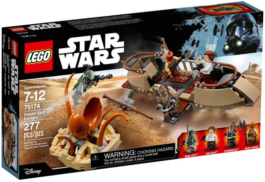 2017 LEGO Star Wars Images: 75173 Luke's Landspeeder, 75174 Desert ...