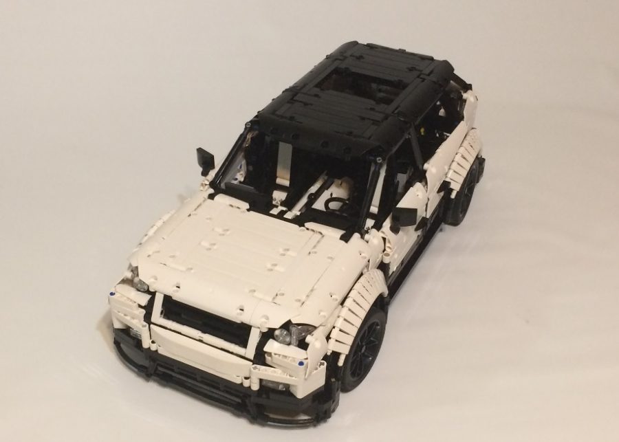 LEGO Creation: Range Rover Evoque SUV with air ride - Toys N Bricks