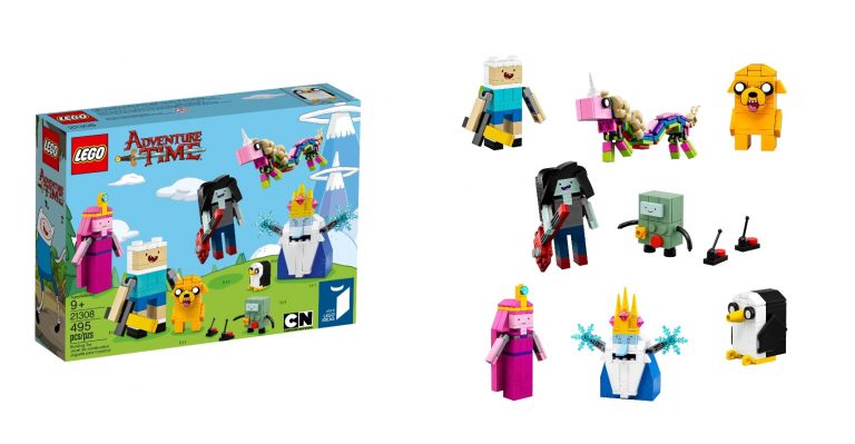 LEGO Ideas Cartoon Network 21308 Adventure Time Set - Official Box Art ...