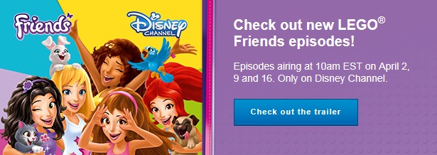 LEGO Friends New TV Series Episodes - Now Airing on the Disney Channel