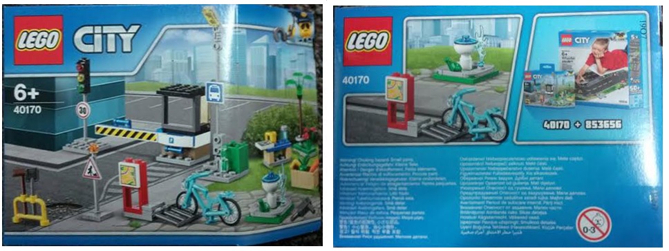 LEGO 40178 VIP Brand Retail Store Set & LEGO City 40170 Accessory Pack ...