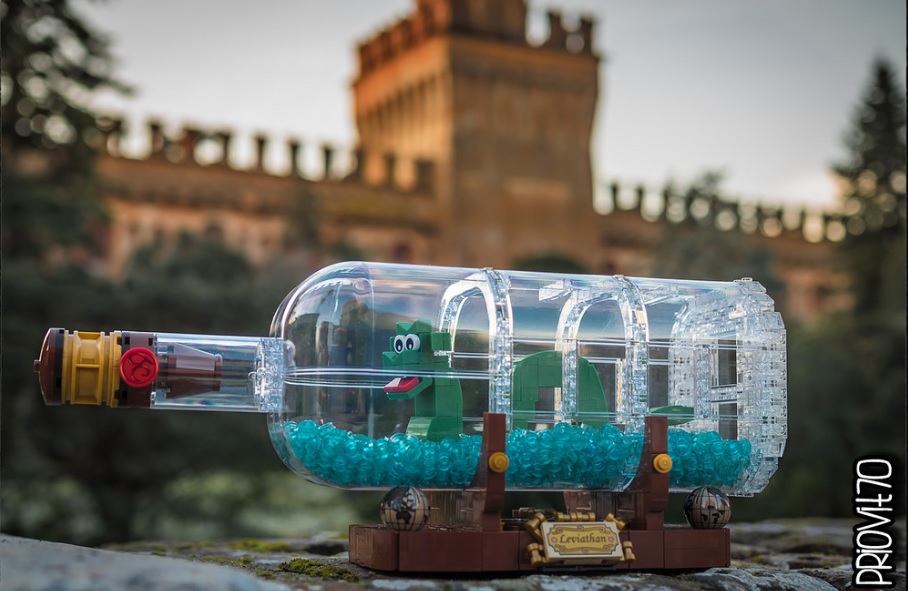 LEGO Creation: LEGO Brickley in a Bottle - Toys N Bricks