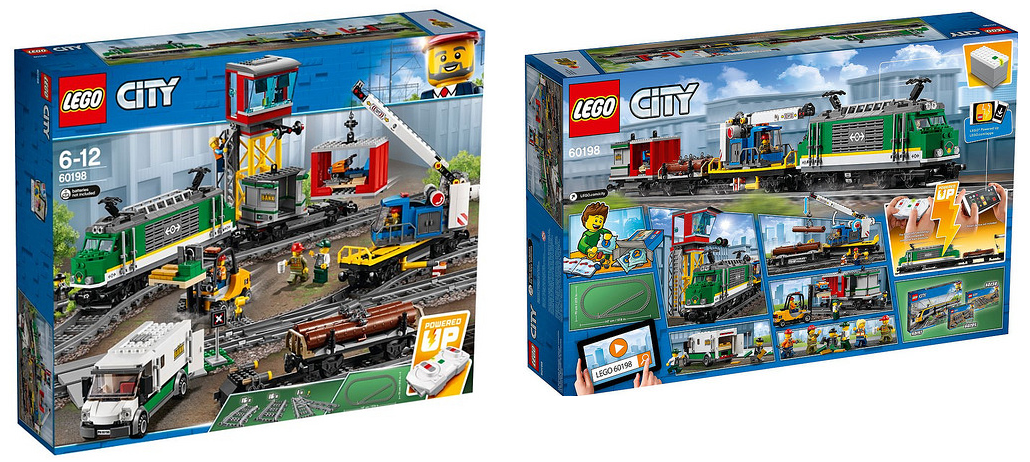 2018 LEGO City Trains Set Images: 60197 Passenger Train & 60198 Freight ...