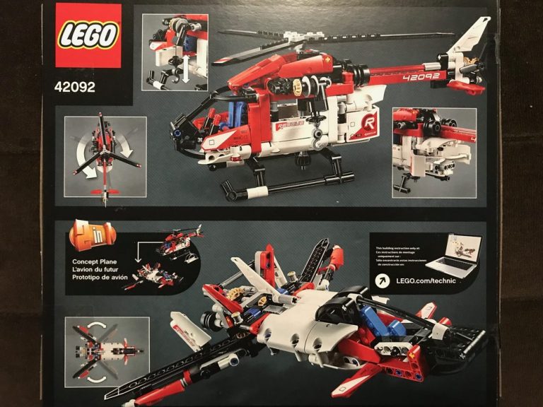 2019 LEGO Technic 42092 Rescue Helicopter Set Image