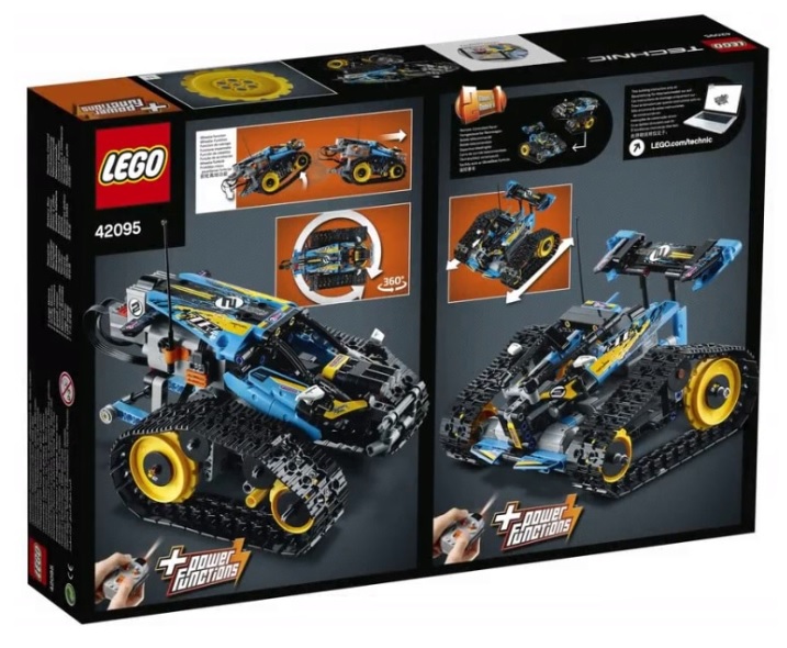 LEGO Technic 42096 Porsche 911 RSR & 42095 Remote-Controlled Stunt ...
