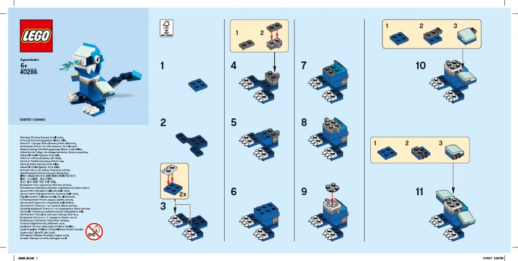 November 2018 LEGO Monthly Mini Model Store Build Instructions - Toys N ...