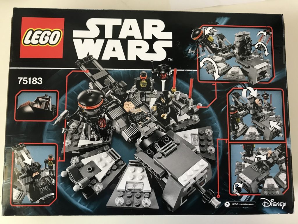Review - LEGO Star Wars 75183 Darth Vader Transformation