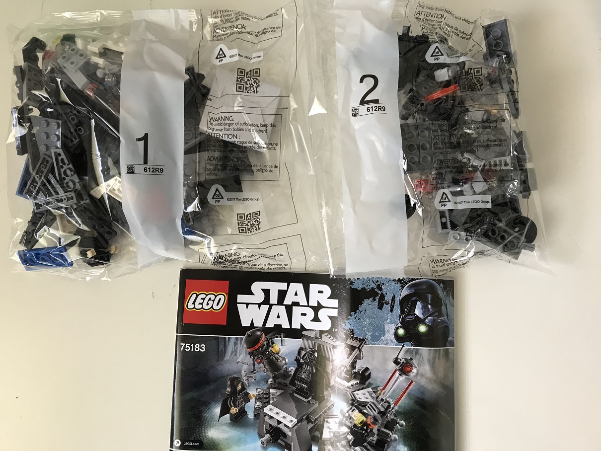 Review - LEGO Star Wars 75183 Darth Vader Transformation