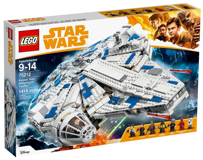 [USA] LEGO Star Wars Millennium Falcon & Marvel Spider Mech vs Venom On ...