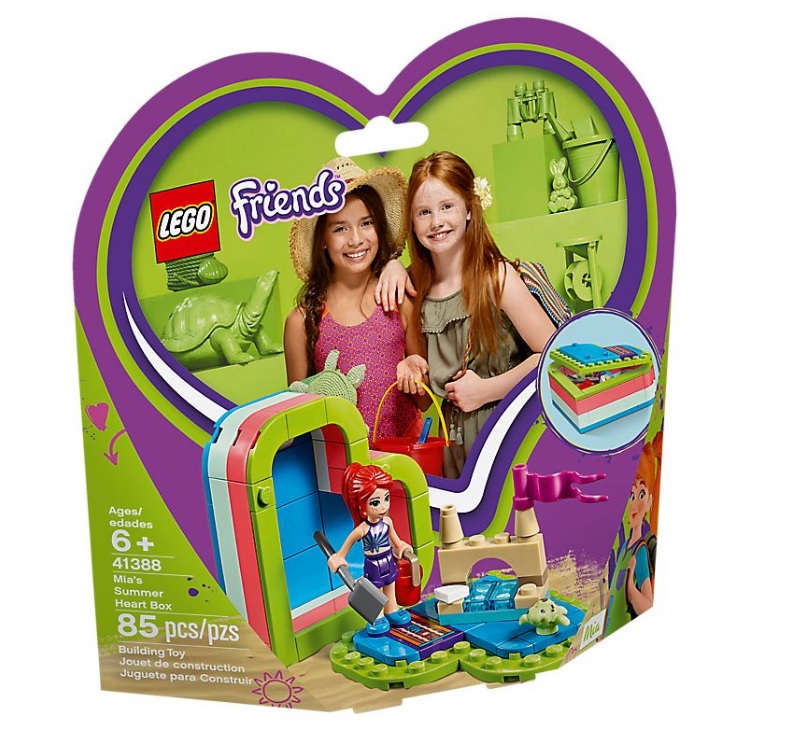 2019 Summer August LEGO Friends Building Sets & Summer Heart Boxes ...
