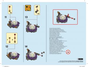 UFO LEGO Brand Retail Store Monthly Mini Model Build Instructions ...