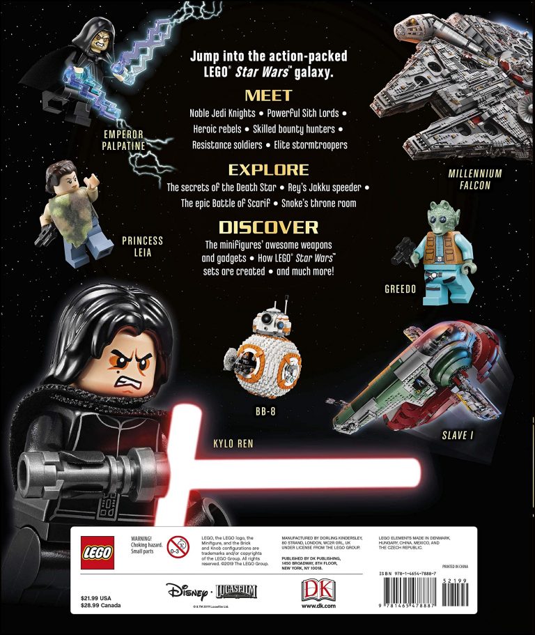 [Canada] LEGO Star Wars Visual Dictionary New Edition: With Finn ...