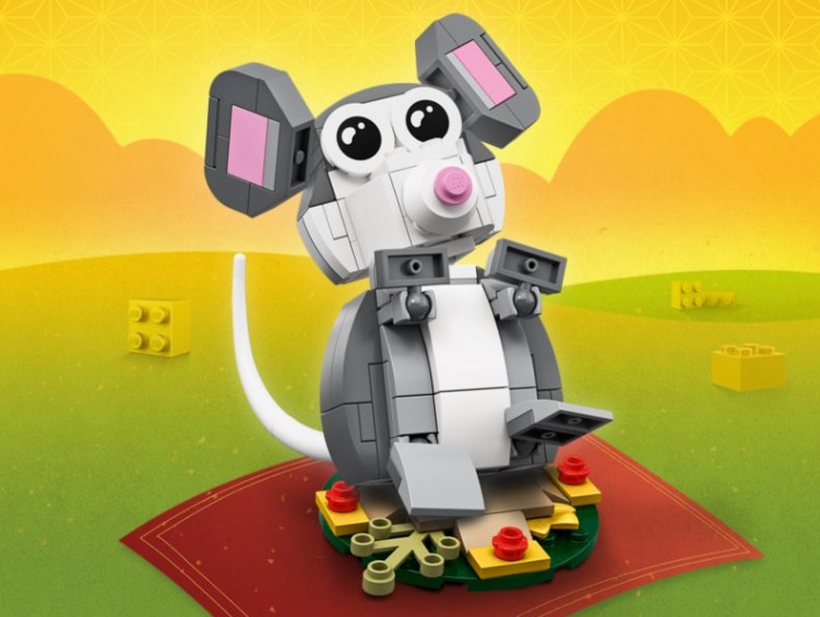 Free LEGO Lunar New Year of the Rat Set with $80/£80 Purchase