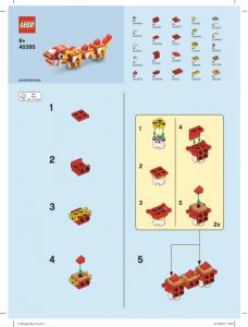 LEGO Monthly Mini Model Build Instructions