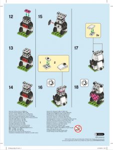 LEGO Monthly Mini Model Build Instructions