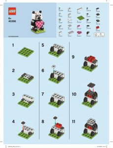 LEGO Monthly Mini Model Build Instructions