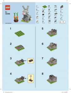 April 2020 Updated Monthly Mini Model Build Instructions - LEGO 40398 ...