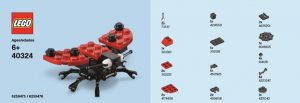 April 2020 Monthly Mini Model Build Instructions - LEGO 40324 Ladybug ...