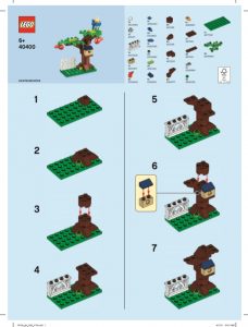 LEGO Monthly Mini Model Build Instructions
