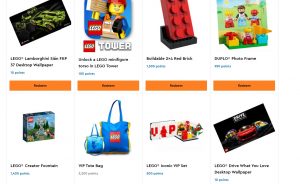 New LEGO Rewards Items Added to LEGO VIP Rewards Center
