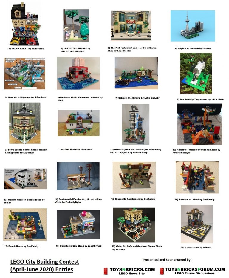 [Winners] Toysnbricks LEGO City Building Contest (April-June 2020 ...