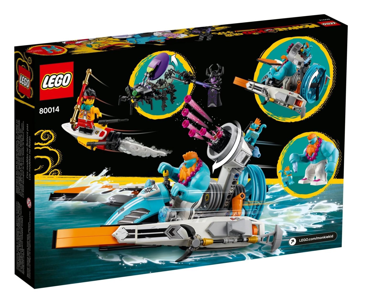 Three New 2020 LEGO Monkie Kid Set Images (80014 80015 80016 40381 ...