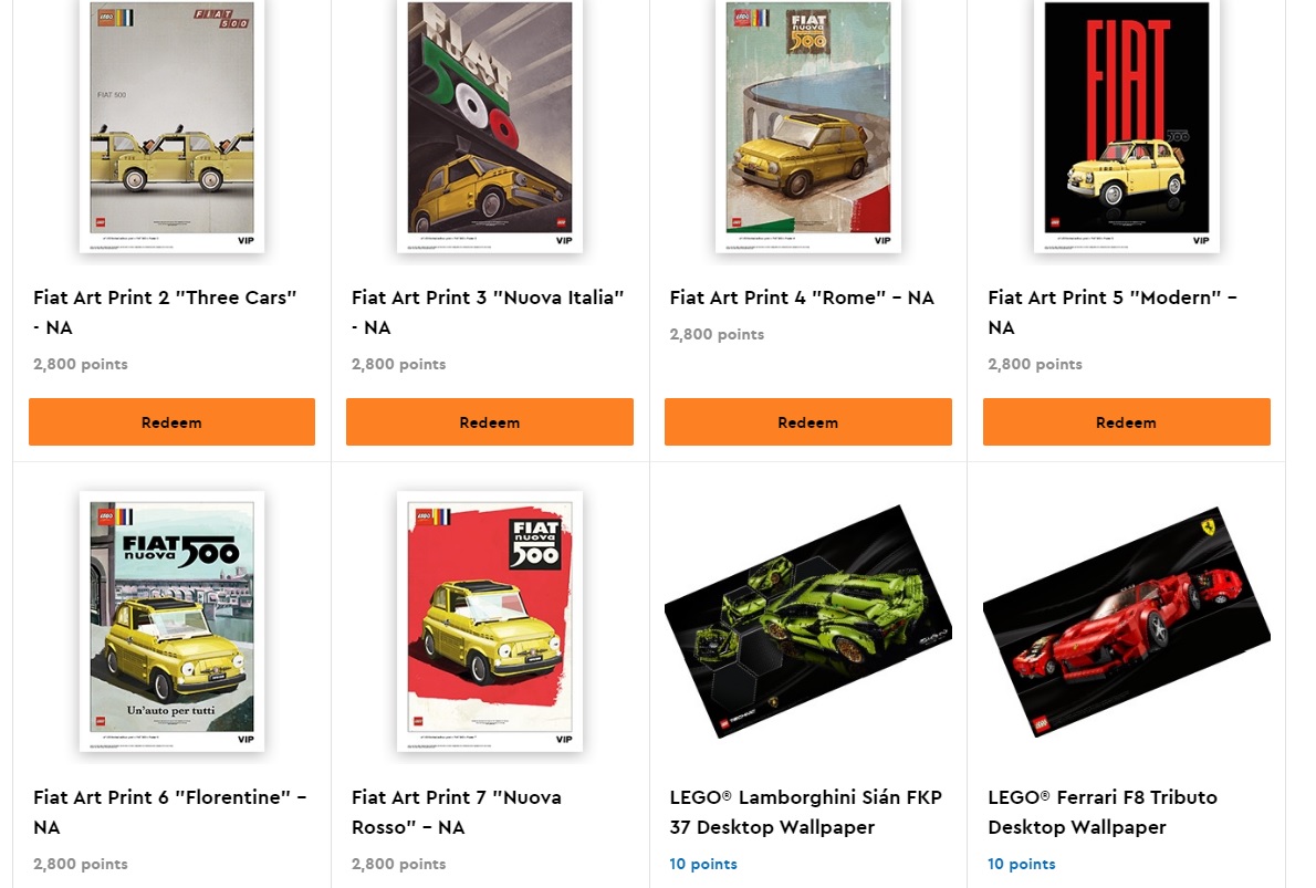 LEGO Creator Expert 10271 Fiat 500 Vehicle Art Prints Now Available at ...