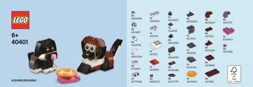 LEGO Monthly Mini Model Build Instructions