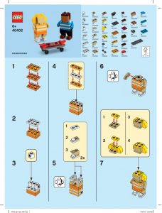 LEGO Monthly Mini Model Build Instructions