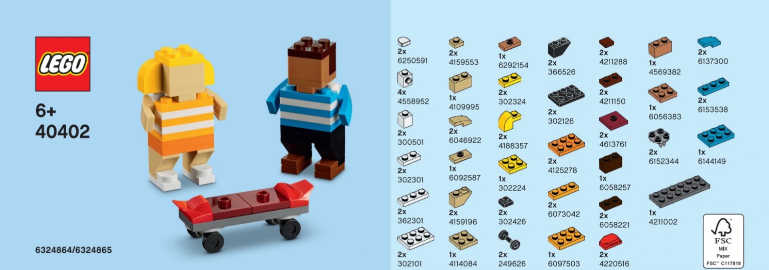 LEGO Monthly Mini Model Build Instructions