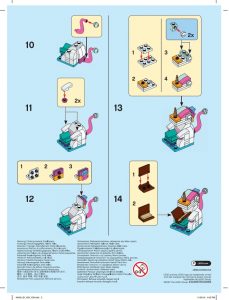 LEGO Monthly Mini Model Build Instructions
