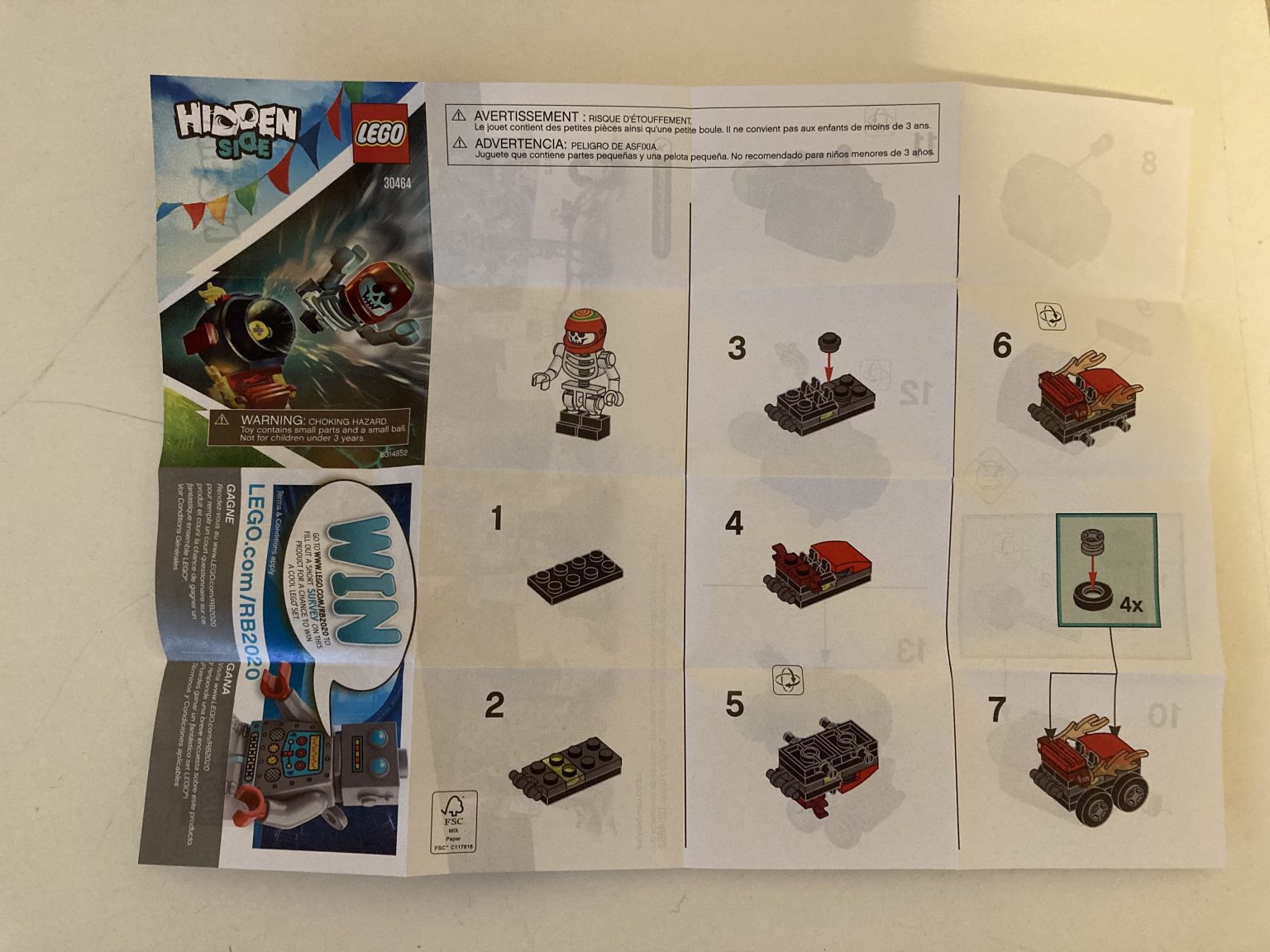[Review] 2020 LEGO Hidden Side 30464 El Fuego’s Stunt Cannon - Toys N ...