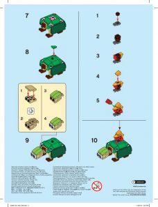 LEGO Monthly Mini Model Build Instructions