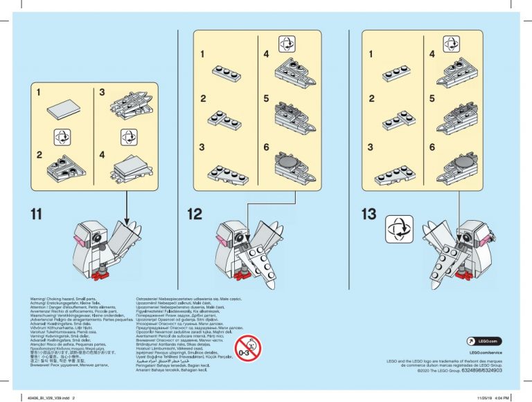 LEGO Monthly Mini Model Build Instructions – Toys N Bricks